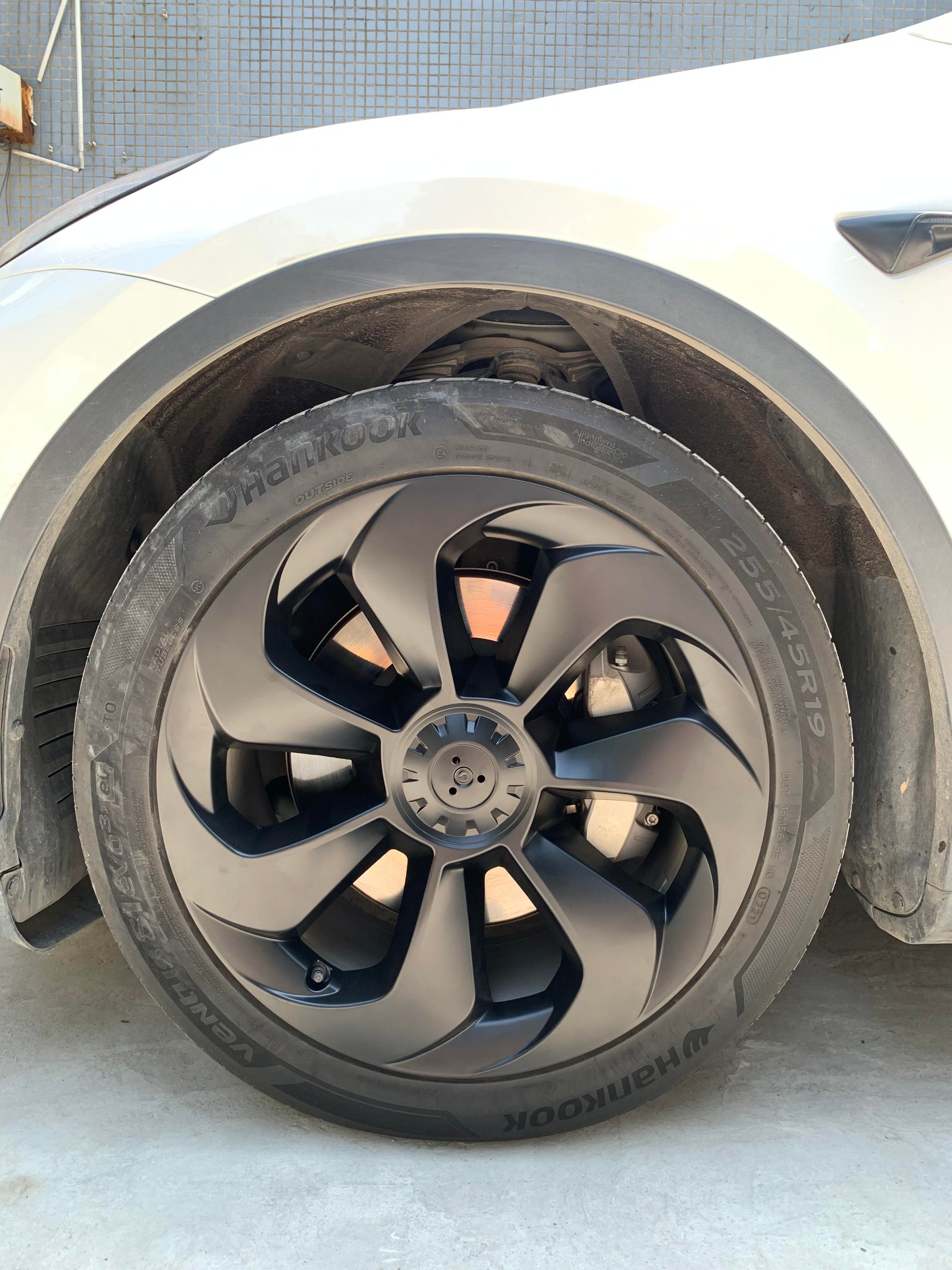 19 Inch Tesla Model Y Blade Style Hubcap Aero Wheel Covers | Evtesparts ...